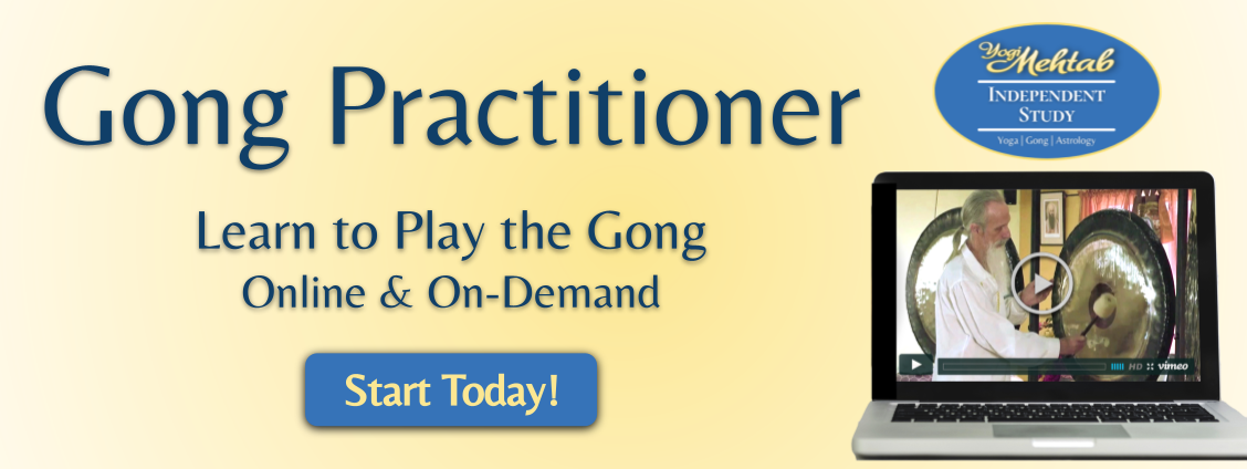Online Gong Training – Gong Practitioner: Level 1 | Yogi Mehtab